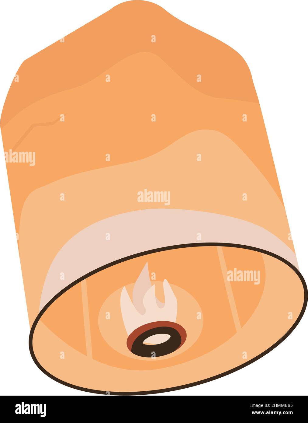 Sky floating lantern icon Cut Out Stock Images & Pictures - Alamy