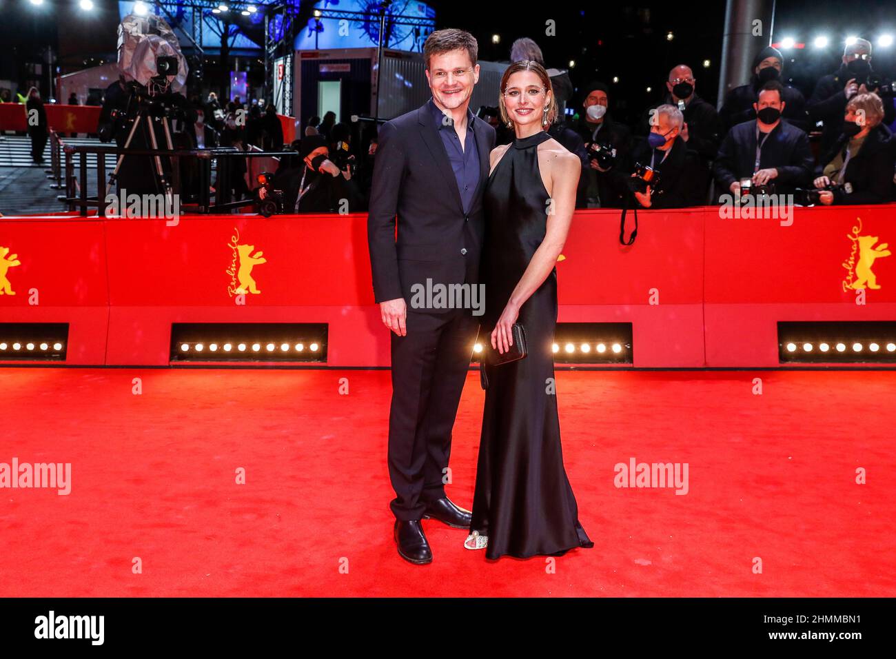 Berlin, Germany. 10th Feb, 2022. Benjamin Herrmann and Svenja Jung join ...