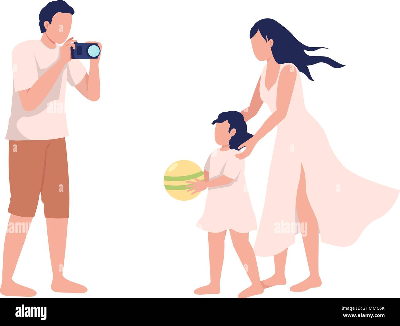 Asian female photographer Stock Vector Images - Alamy