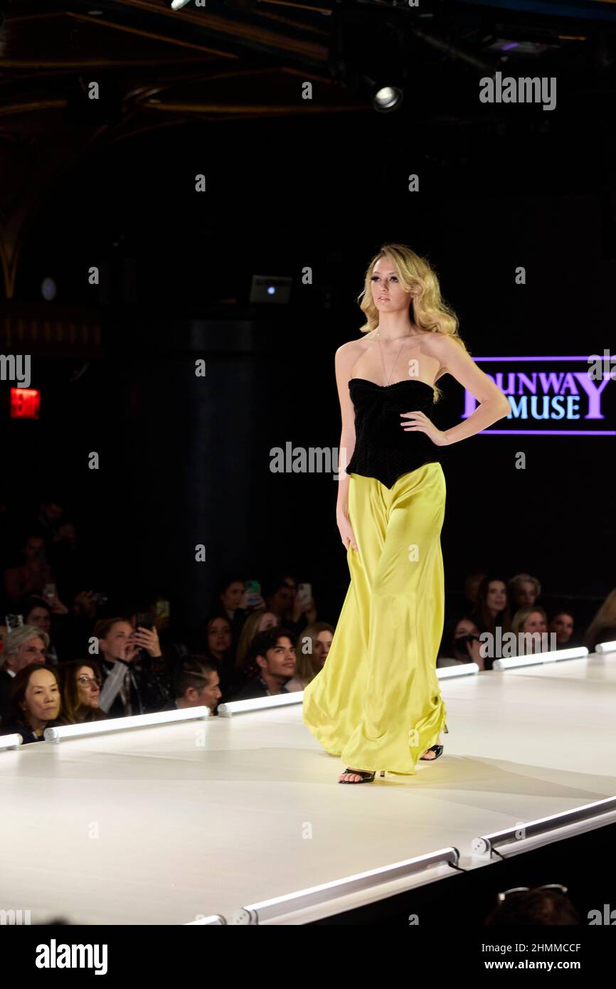New York, New York, USA. 10th Feb, 2022. Sohomuse & Runway7 first ...