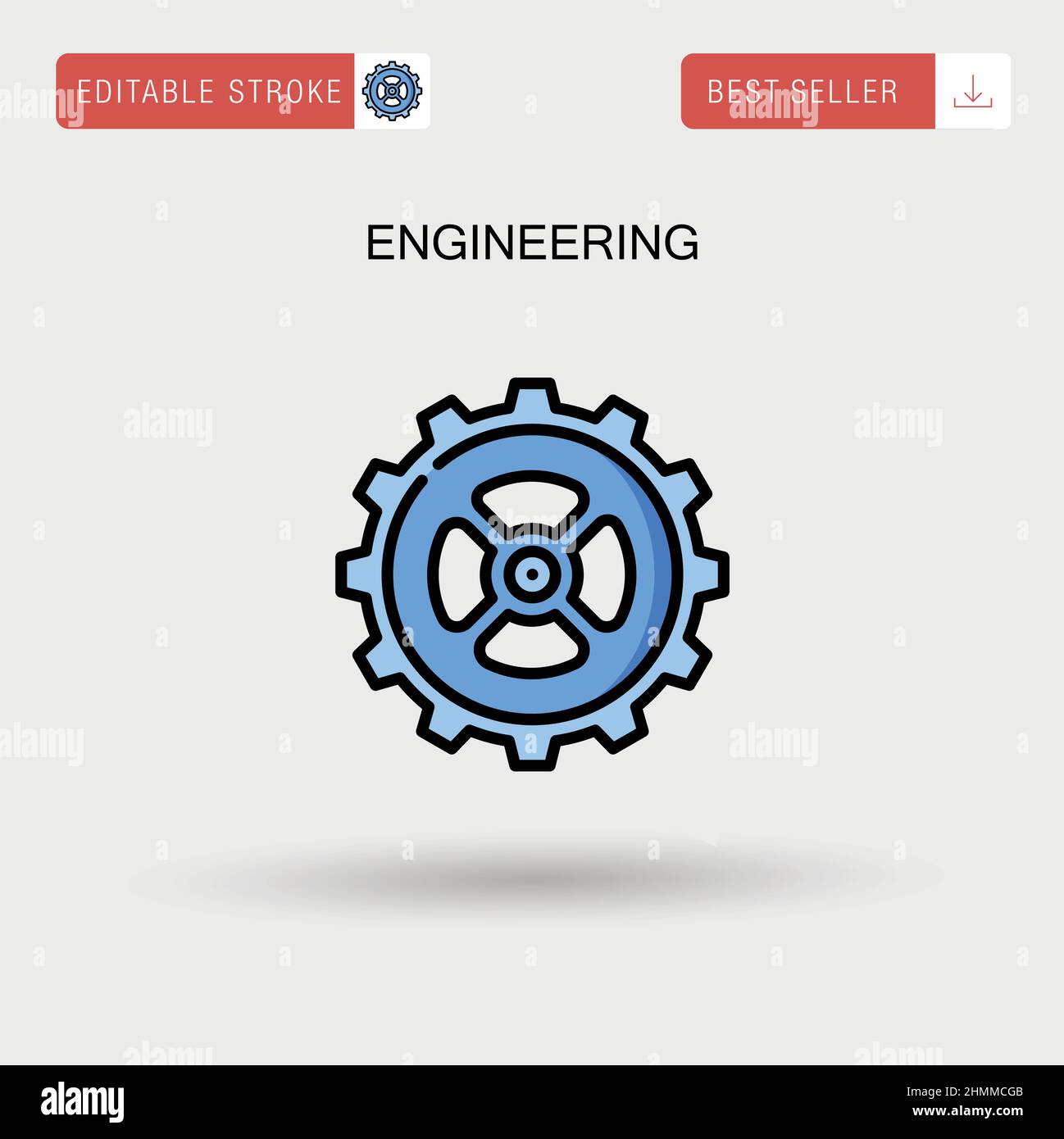 Engineering Simple vector icon Stock Vector Image & Art - Alamy
