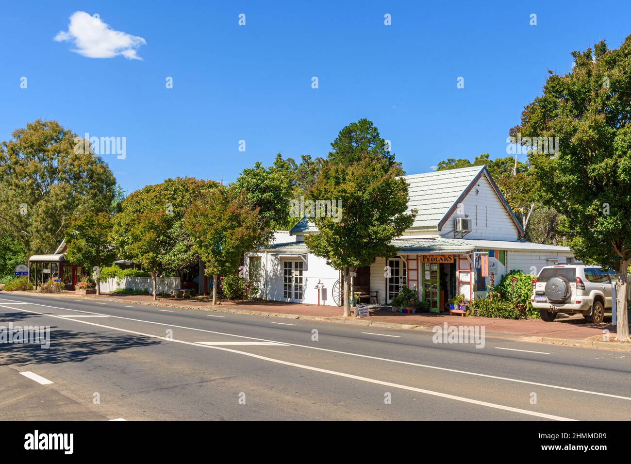 The small country town of Balingup, along the South Western Highway in ...