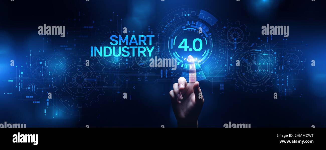 Smart industry 4.0 innovation automation manufacturing technology ...