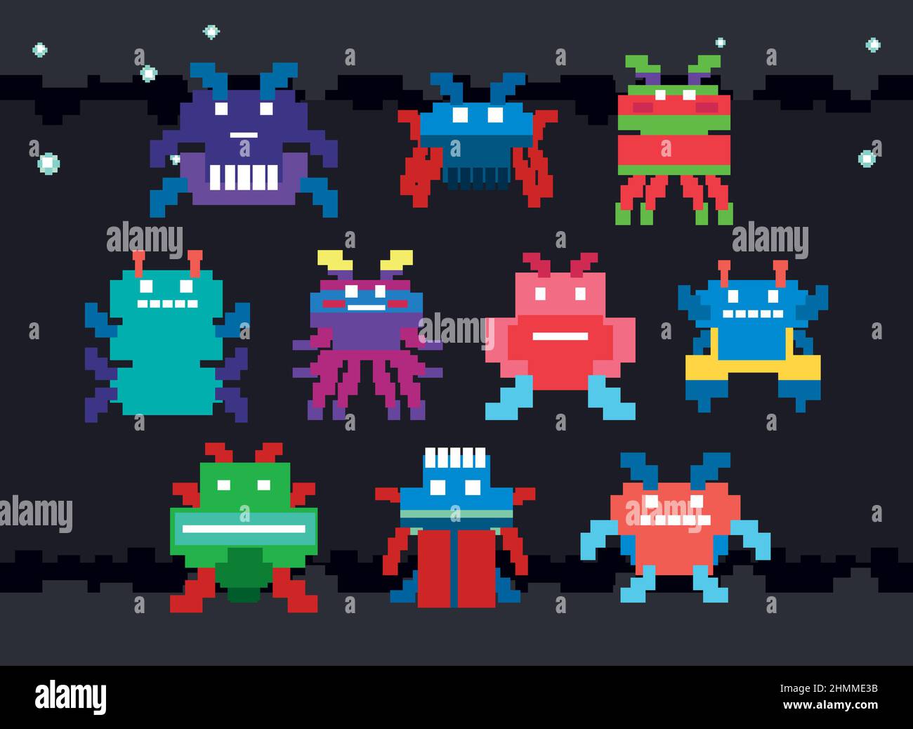 Space game user interface template illustration Stock Vector Image ...