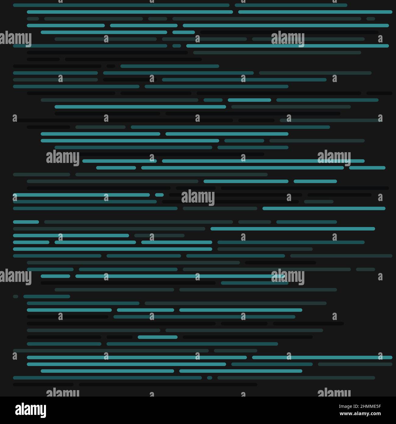 Cartoon coding simulated lines vector illustration Stock Vector Image ...