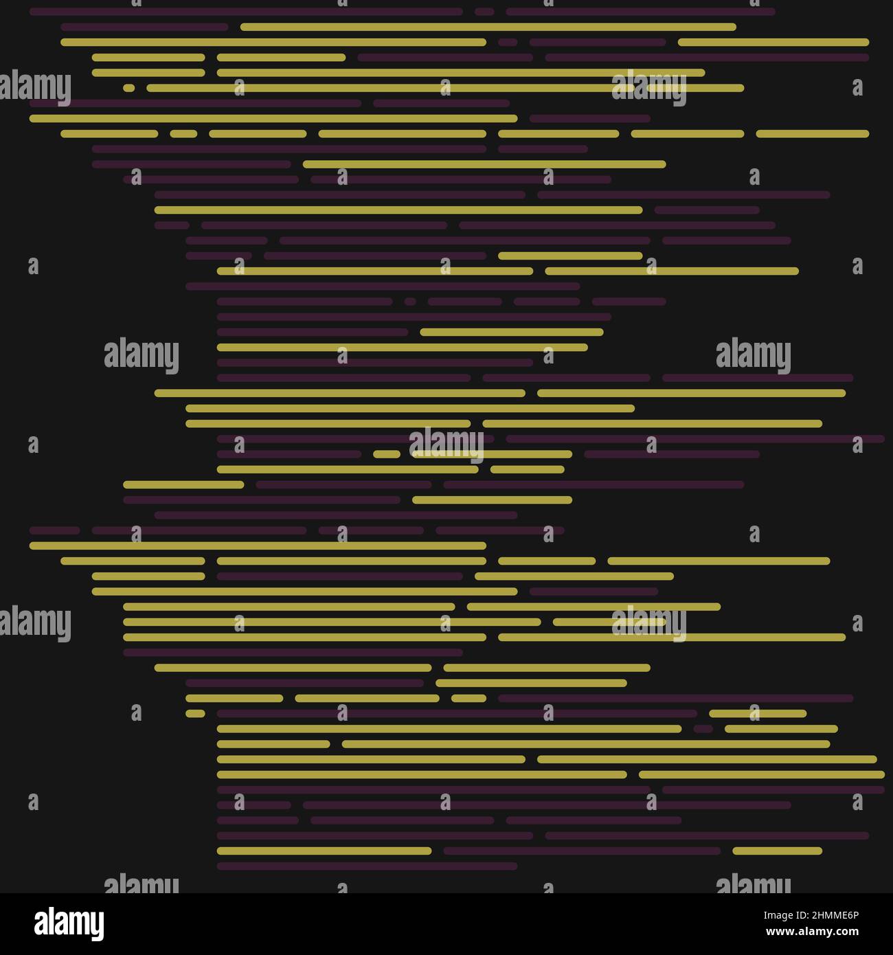 Cartoon coding simulated lines vector illustration Stock Vector Image ...