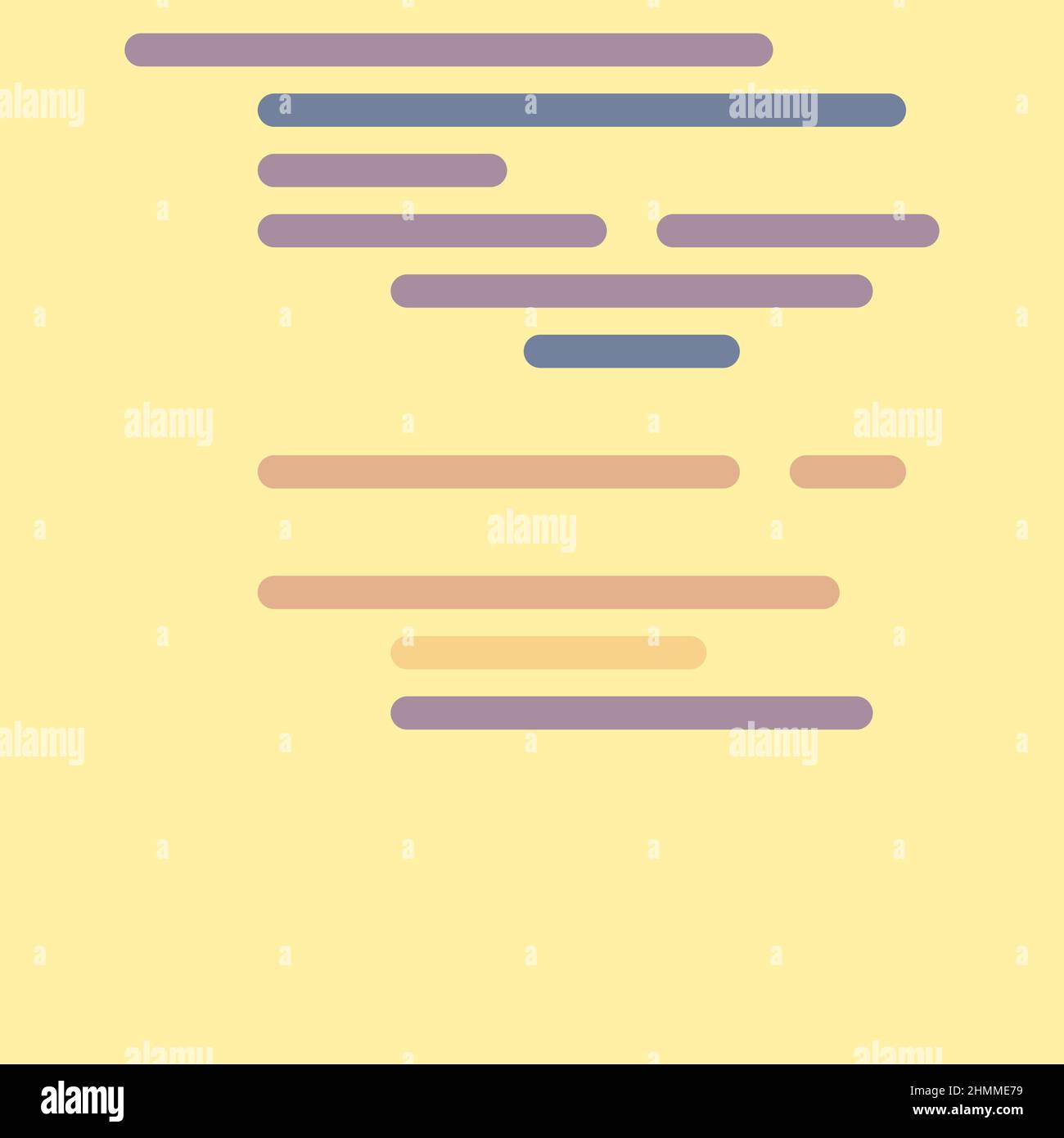 Cartoon coding simulated lines vector illustration Stock Vector Image ...