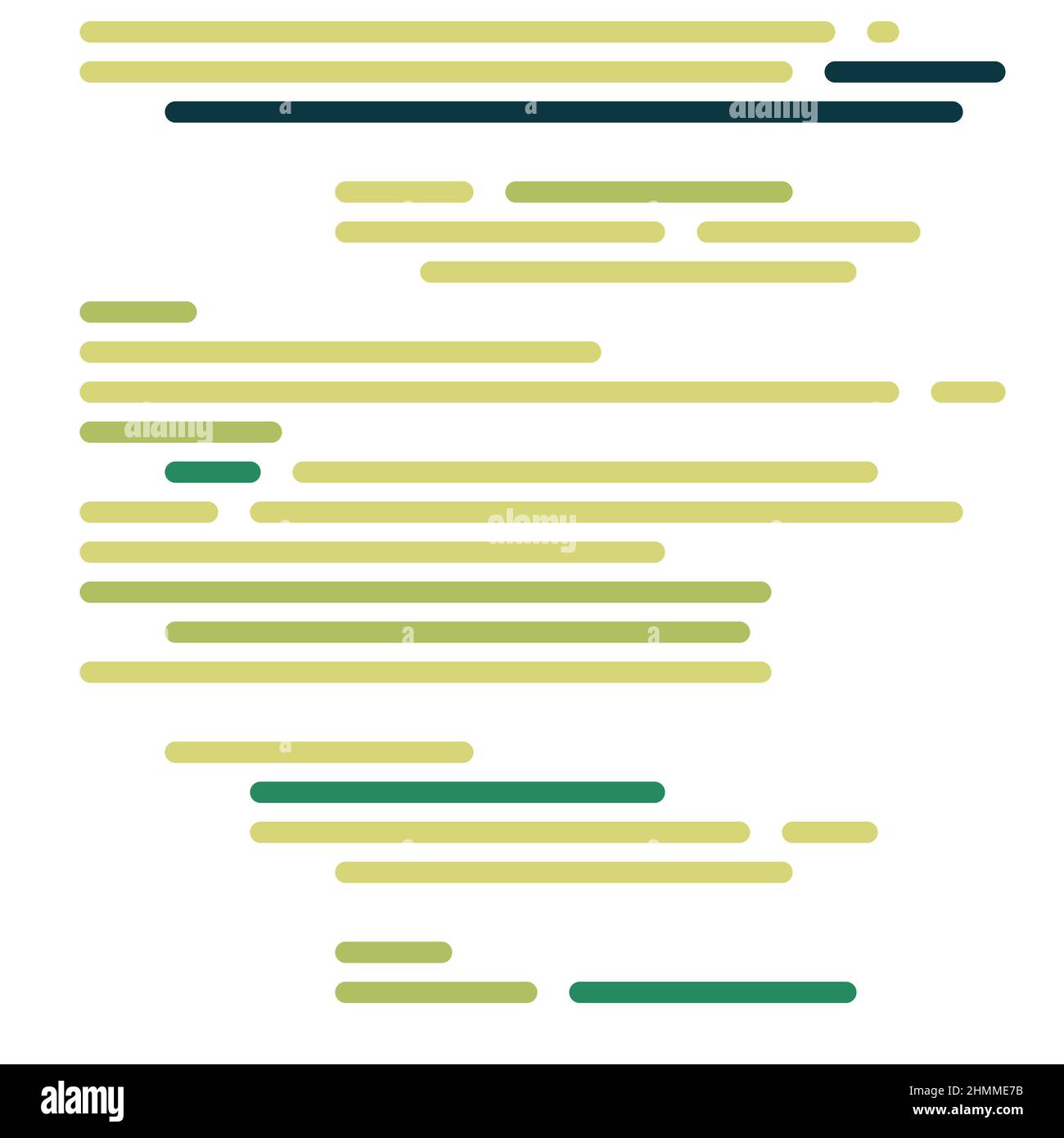 Cartoon coding simulated lines vector illustration Stock Vector Image ...