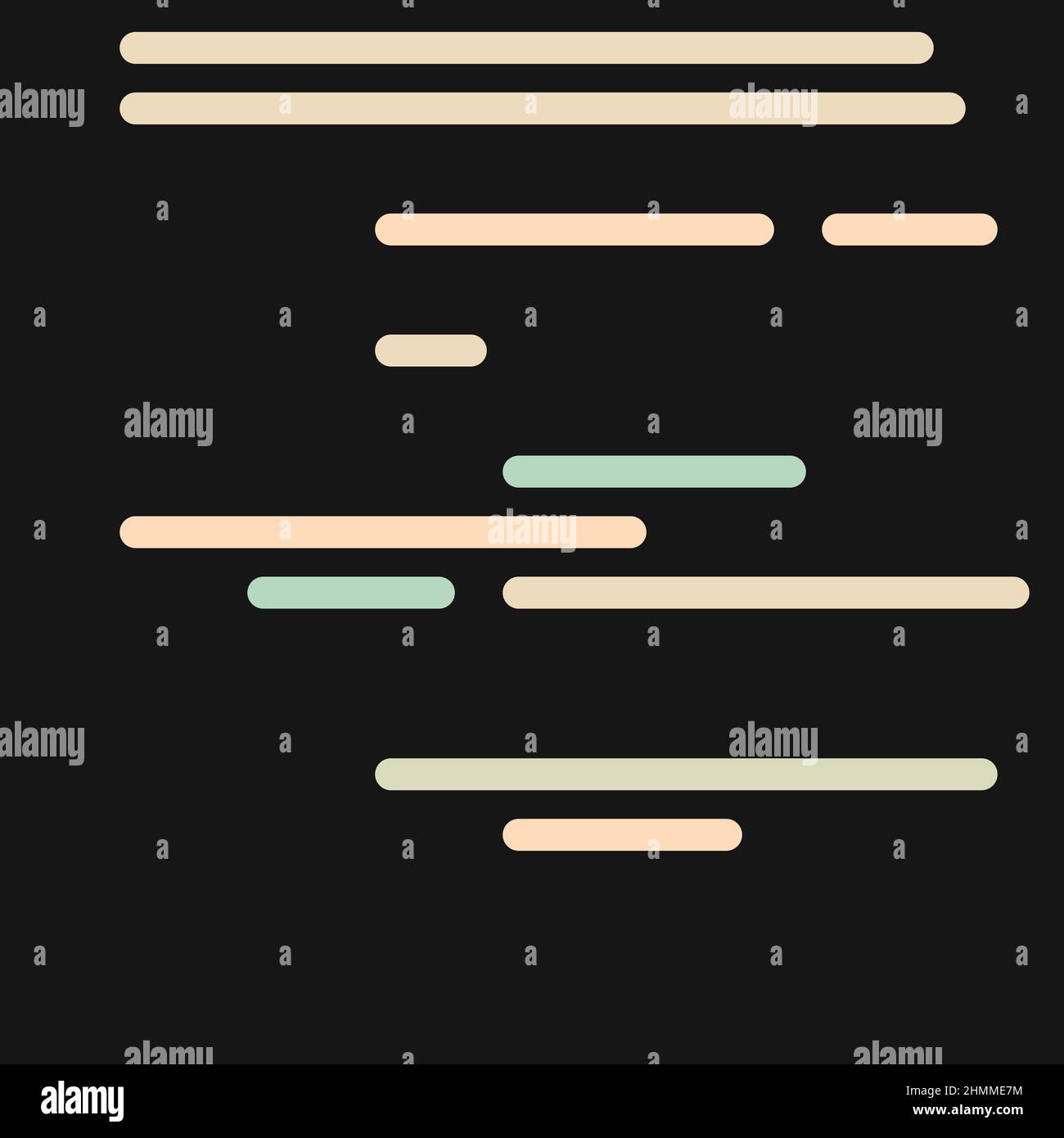 Cartoon coding simulated lines vector illustration Stock Vector Image ...