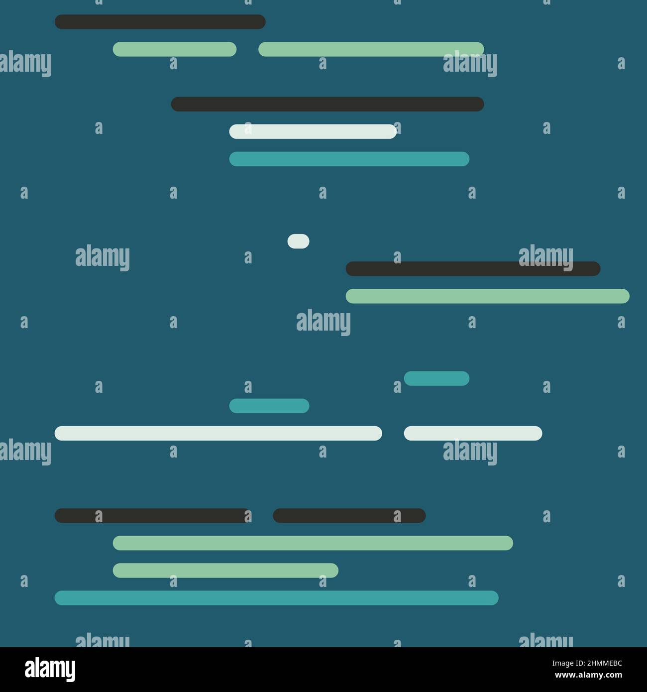 Cartoon coding simulated lines vector illustration Stock Vector Image ...