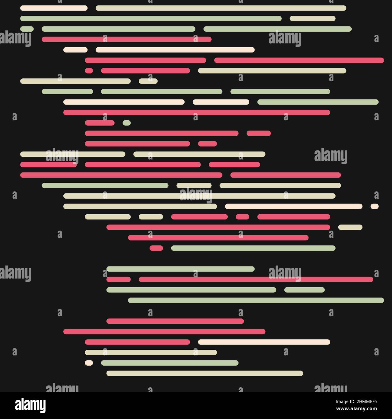 Cartoon coding simulated lines vector illustration Stock Vector Image ...