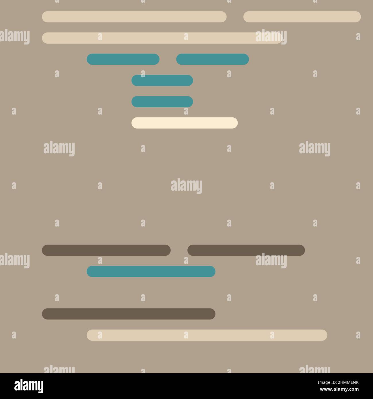 Cartoon coding simulated lines vector illustration Stock Vector Image ...