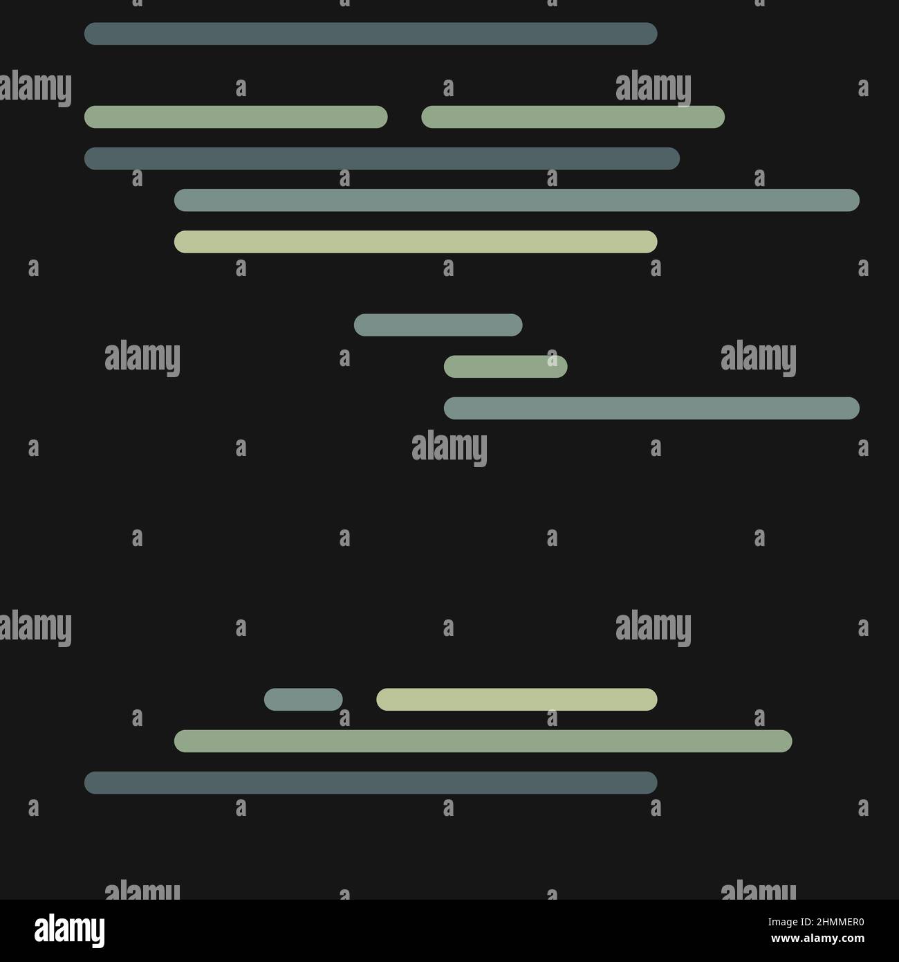 Cartoon coding simulated lines vector illustration Stock Vector Image ...