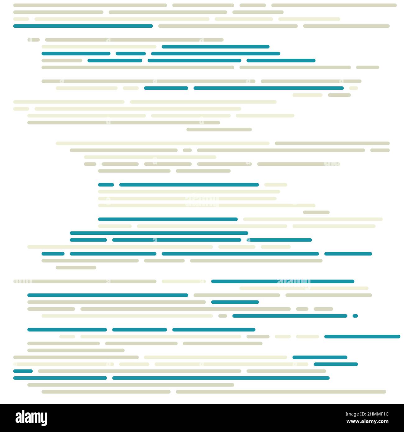 Cartoon coding simulated lines vector illustration Stock Vector Image ...