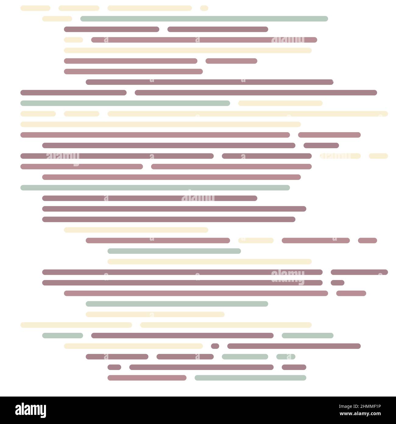 Cartoon coding simulated lines vector illustration Stock Vector Image ...