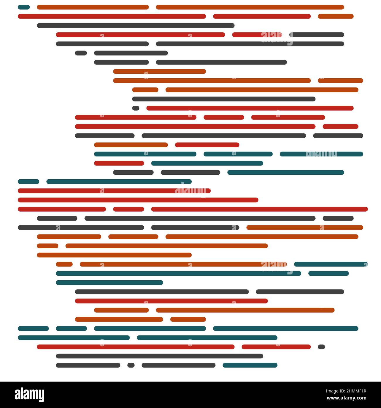 Cartoon coding simulated lines vector illustration Stock Vector Image ...