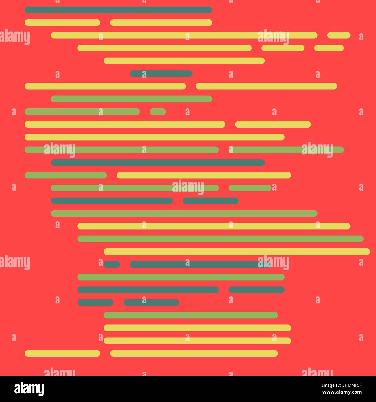 Cartoon coding simulated lines vector illustration Stock Vector Image ...