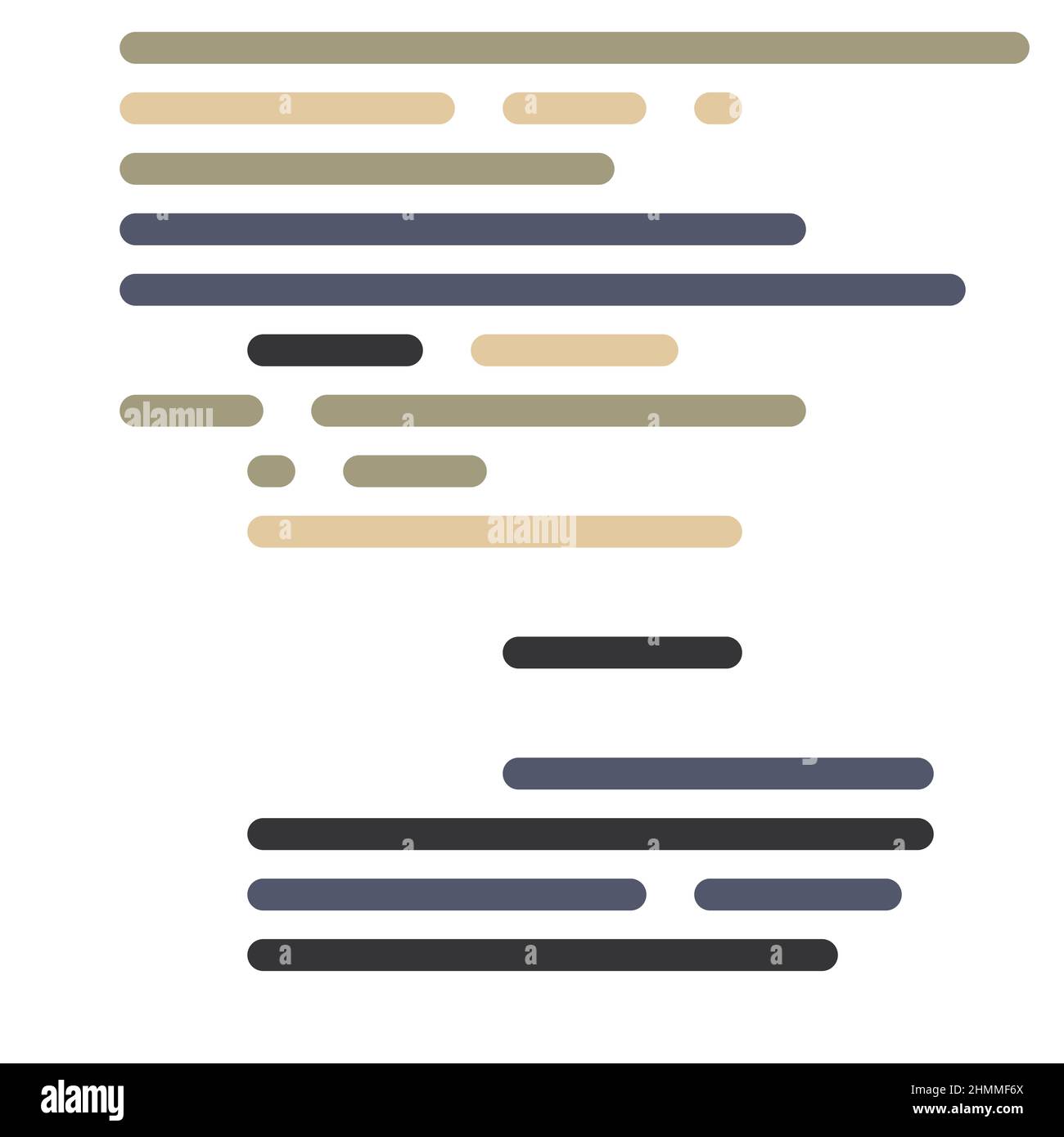 Cartoon coding simulated lines vector illustration Stock Vector Image ...