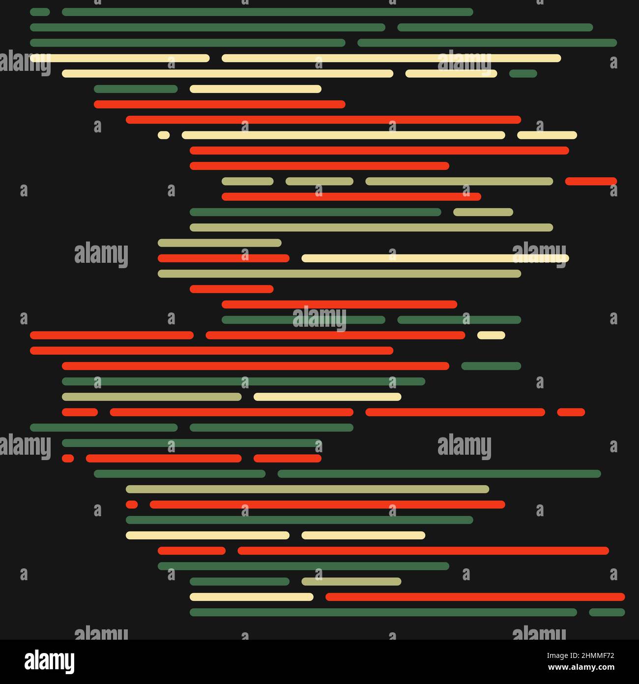 Cartoon coding simulated lines vector illustration Stock Vector Image ...