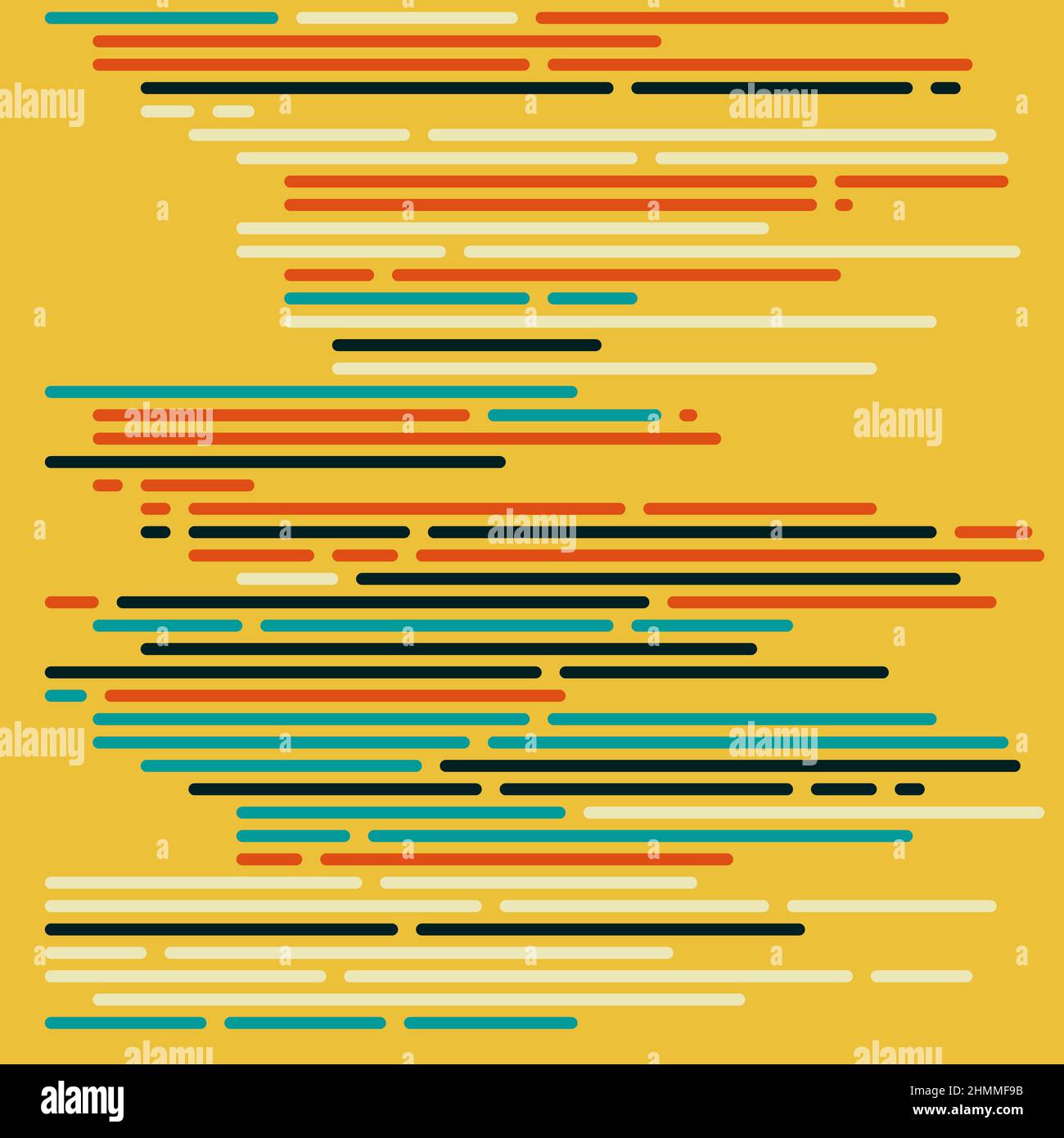 Cartoon coding simulated lines vector illustration Stock Vector Image ...