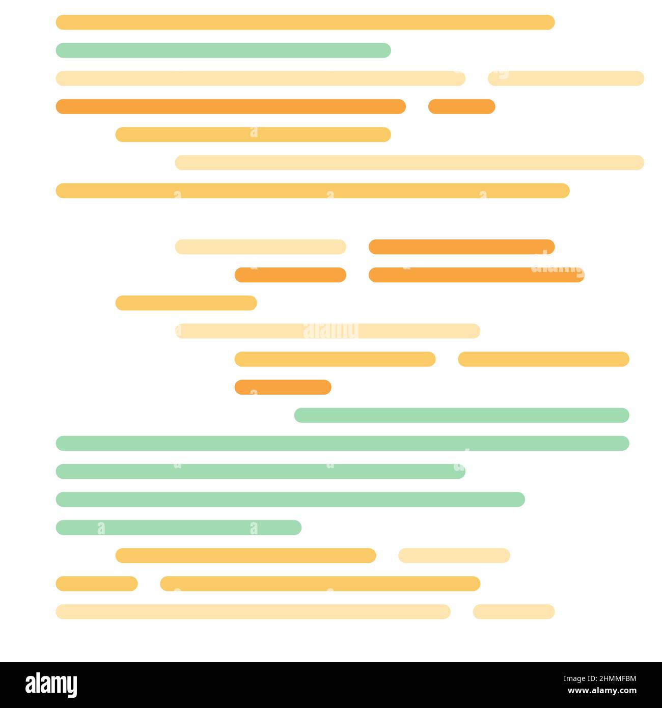 Cartoon coding simulated lines vector illustration Stock Vector Image ...