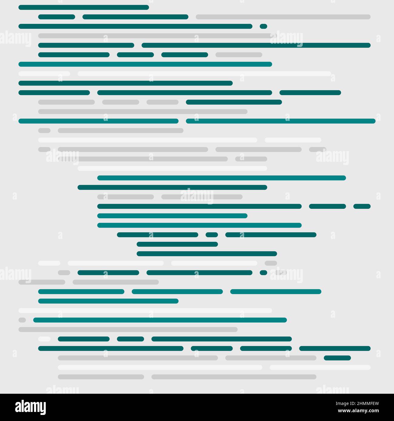 Cartoon coding simulated lines vector illustration Stock Vector Image ...