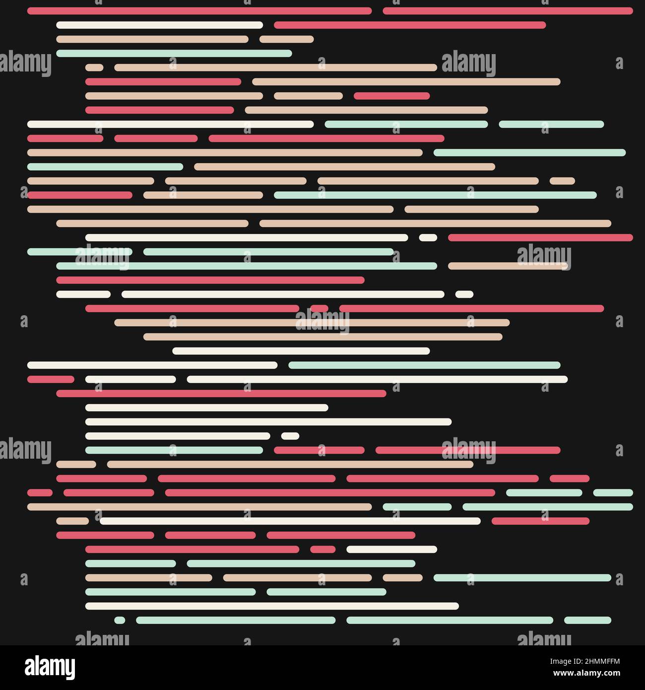 Cartoon coding simulated lines vector illustration Stock Vector Image ...