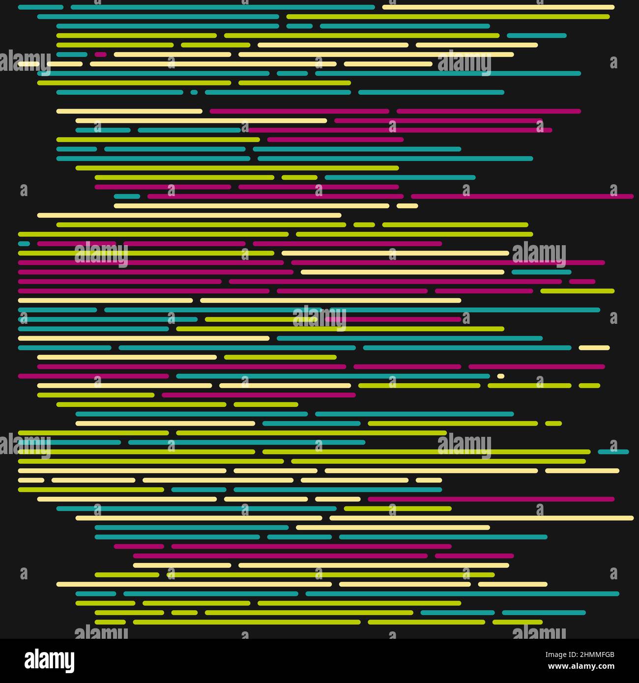 Cartoon coding simulated lines vector illustration Stock Vector Image ...