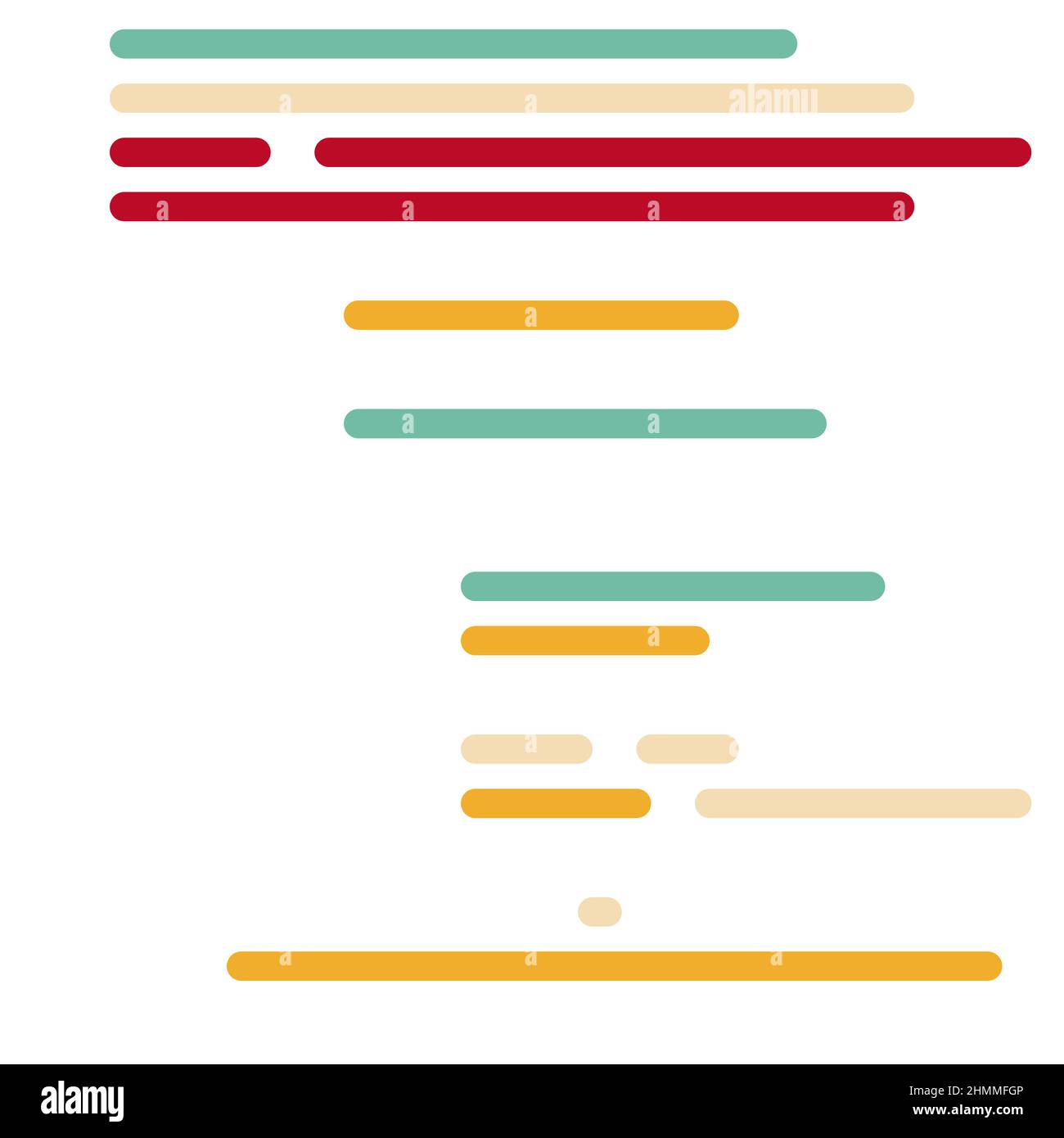 Cartoon coding simulated lines vector illustration Stock Vector Image ...