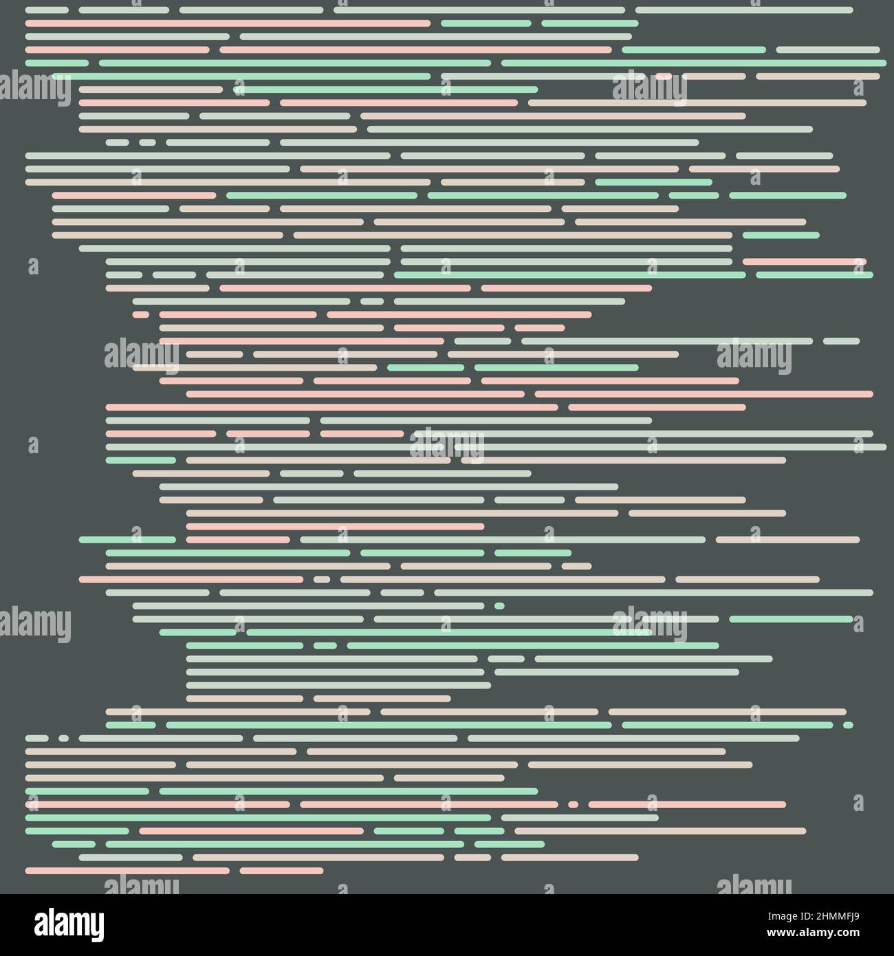 Cartoon coding simulated lines vector illustration Stock Vector Image ...