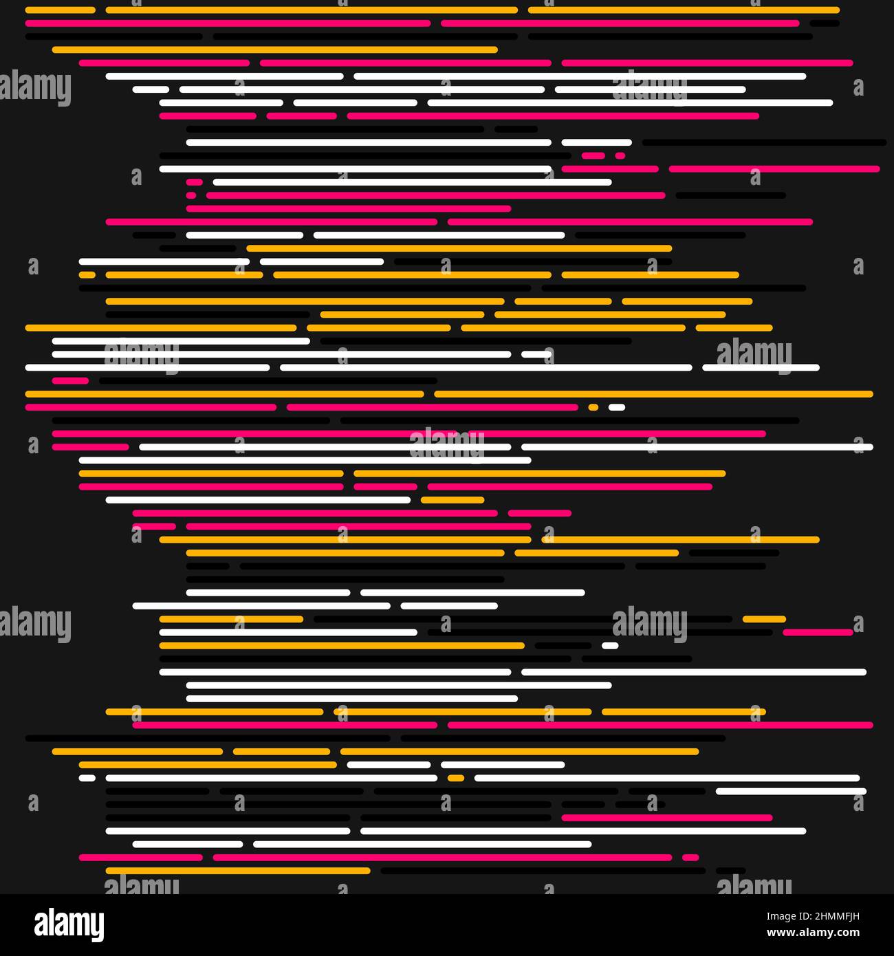 Cartoon coding simulated lines vector illustration Stock Vector Image ...