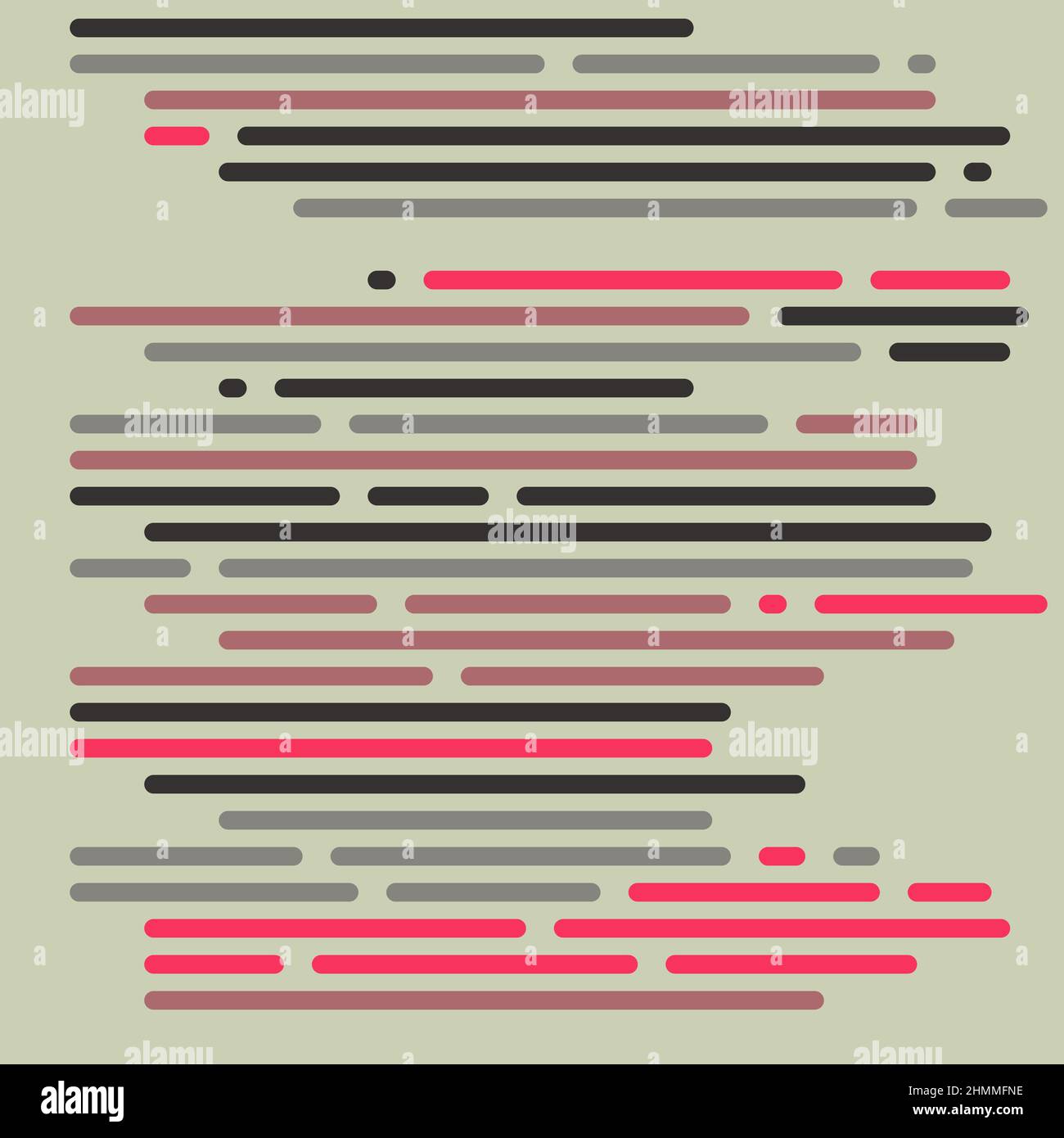 Cartoon coding simulated lines vector illustration Stock Vector Image ...