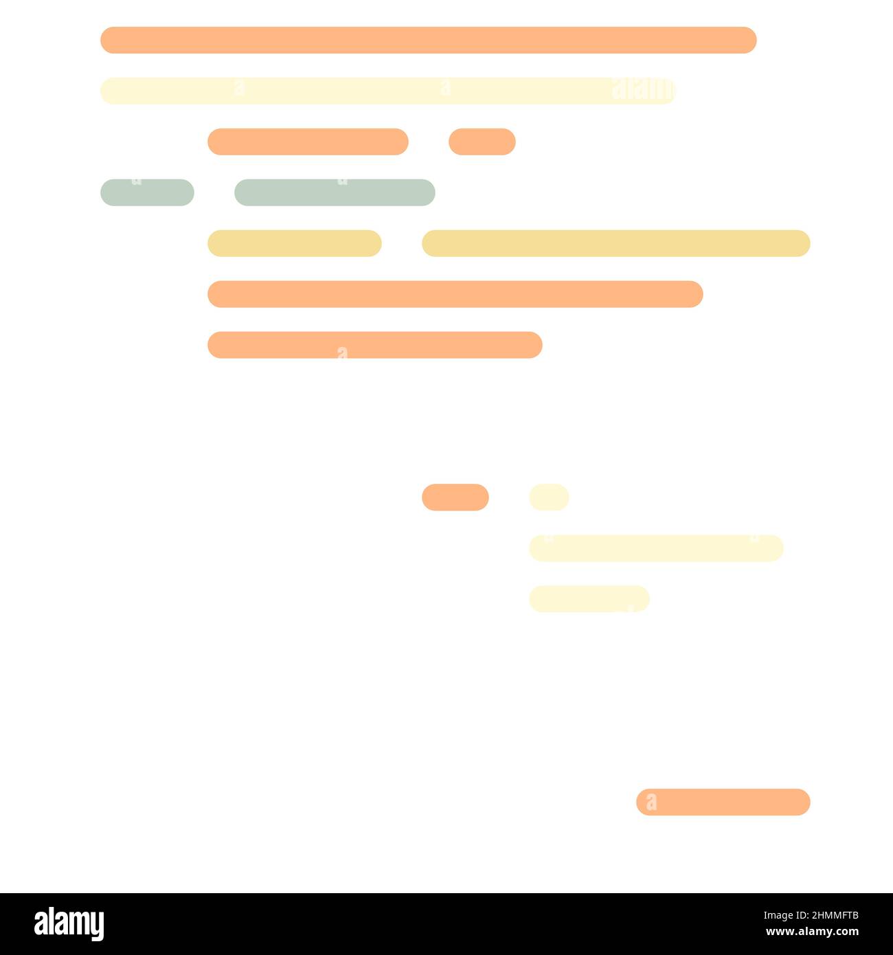 Cartoon coding simulated lines vector illustration Stock Vector Image ...