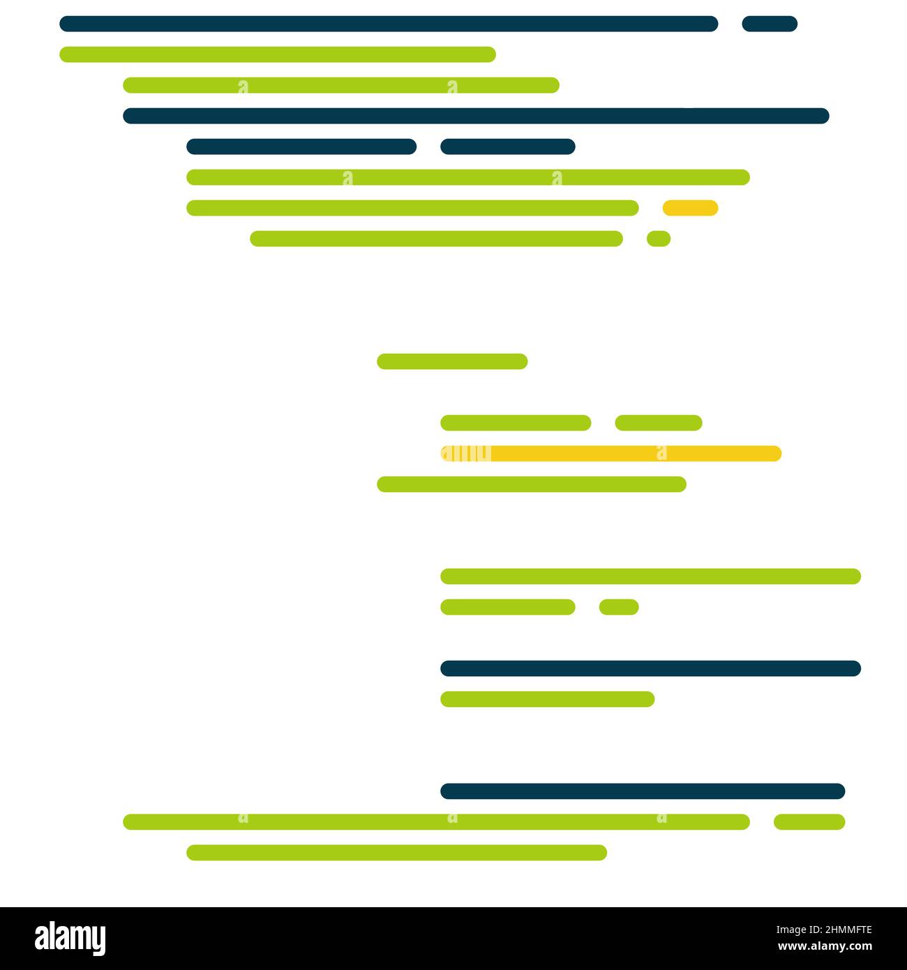 Cartoon coding simulated lines vector illustration Stock Vector Image ...