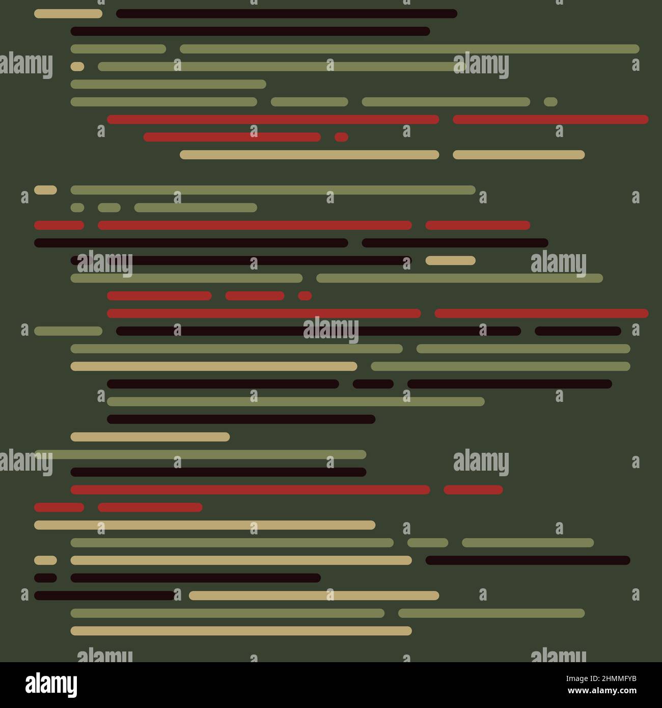 Cartoon coding simulated lines vector illustration Stock Vector Image ...