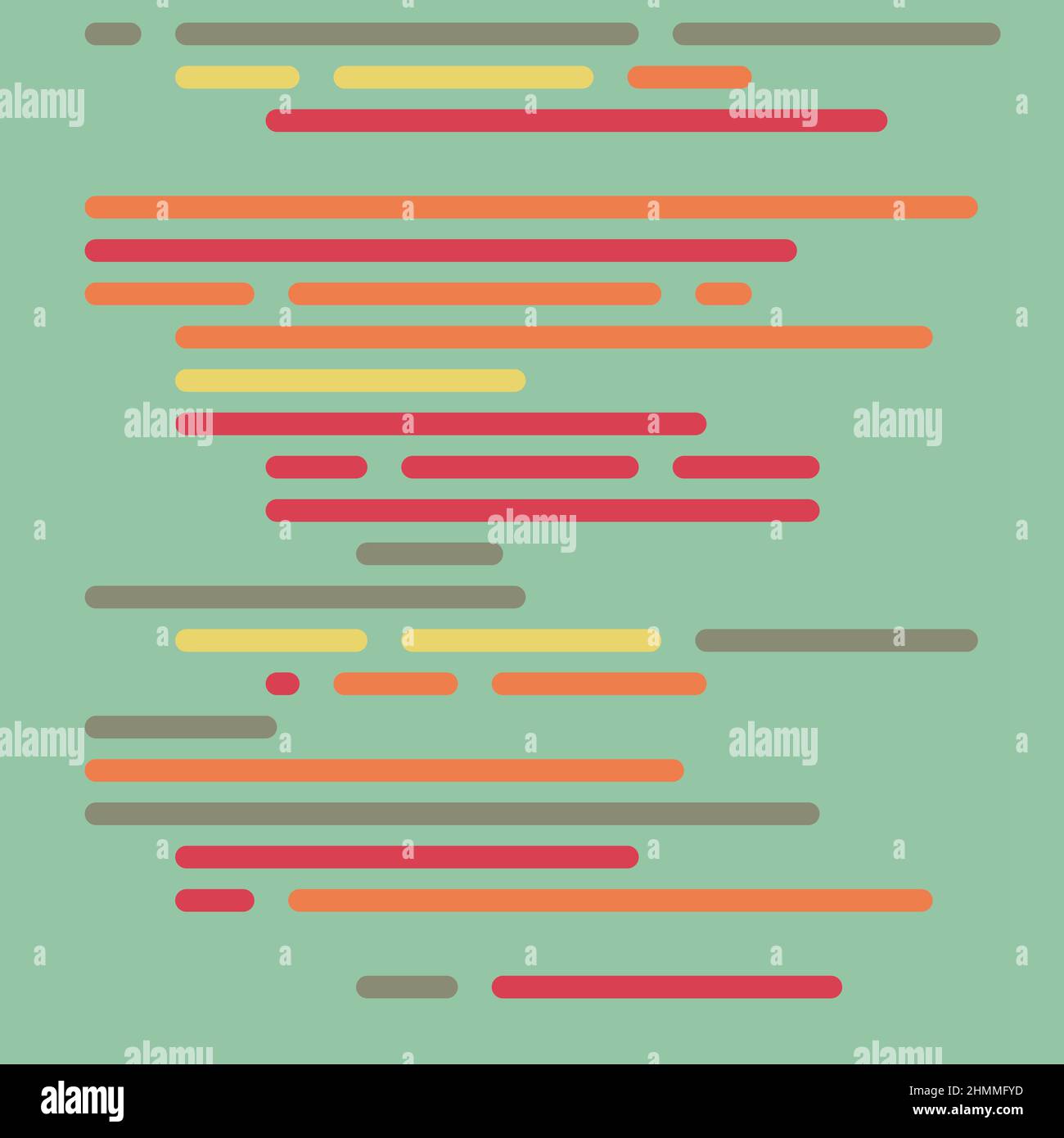 Cartoon coding simulated lines vector illustration Stock Vector Image ...