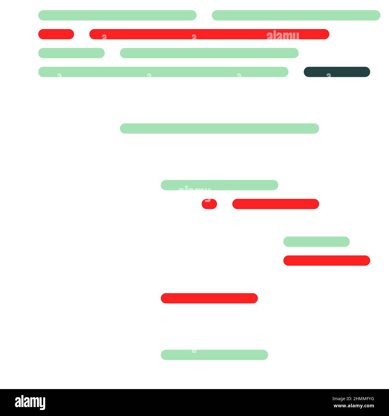 Cartoon coding simulated lines vector illustration Stock Vector Image ...