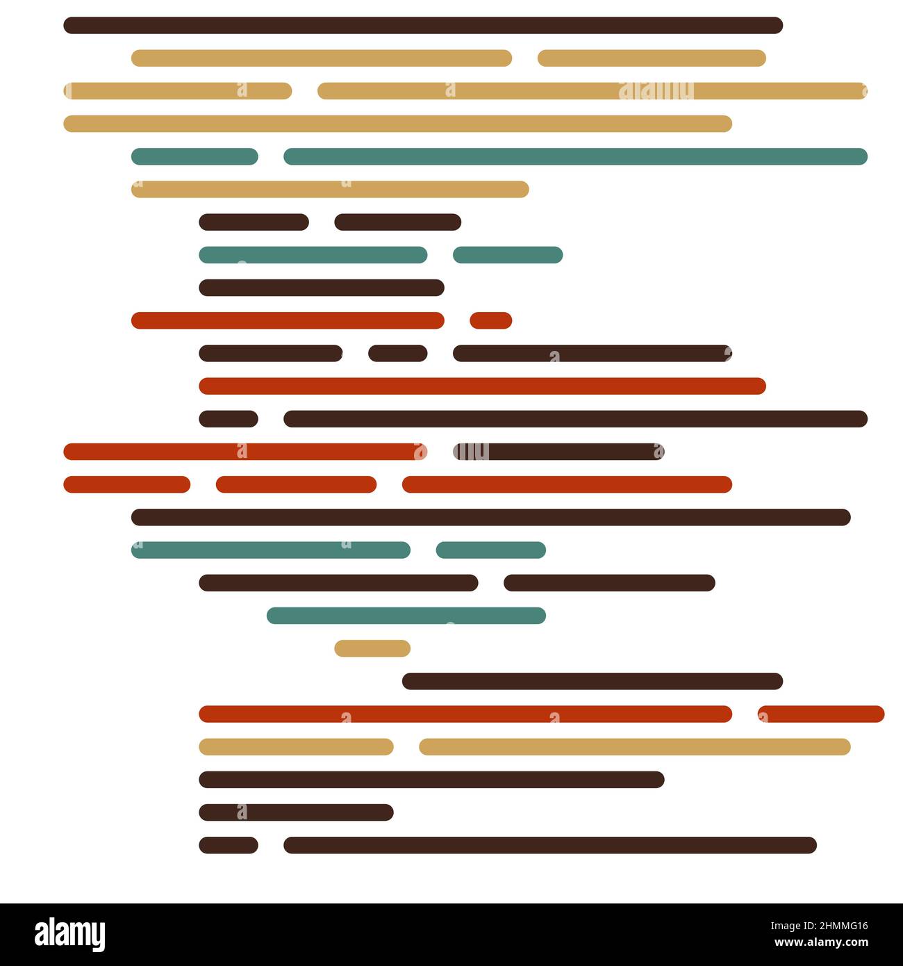 Cartoon coding simulated lines vector illustration Stock Vector Image ...