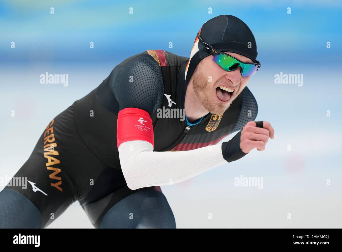 Beijing, China. 11th Feb, 2022. BEIJING, CHINA - FEBRUARY 11: Patrick Beckert of Germany ...