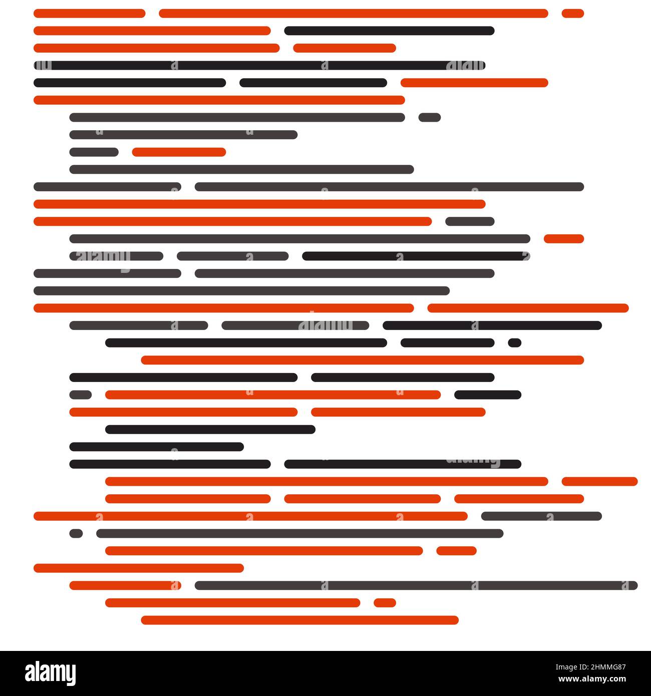 Cartoon coding simulated lines vector illustration Stock Vector Image ...