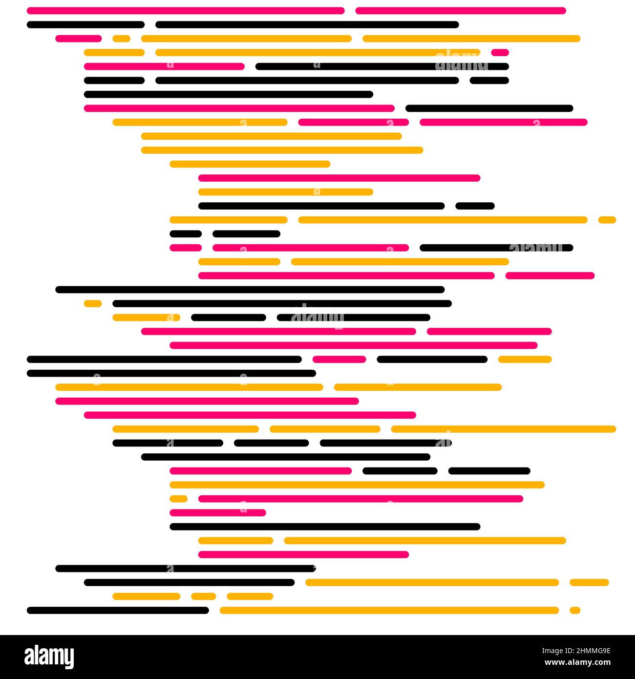 Cartoon coding simulated lines vector illustration Stock Vector Image ...