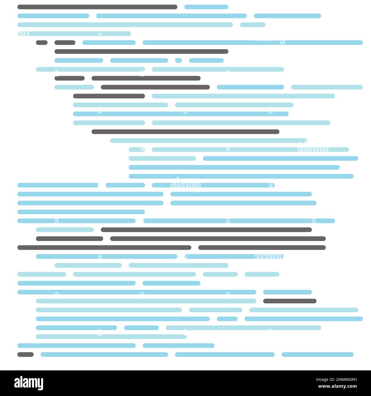 Cartoon coding simulated lines vector illustration Stock Vector Image ...