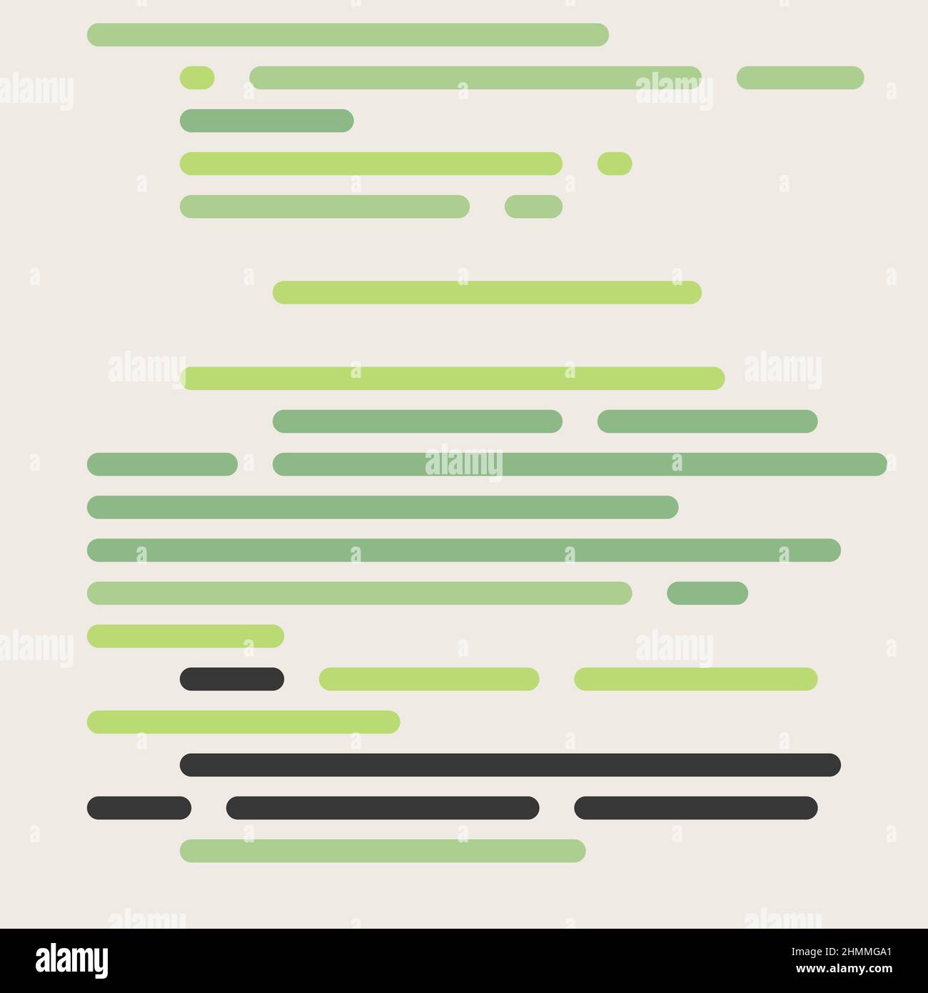 Cartoon coding simulated lines vector illustration Stock Vector Image ...