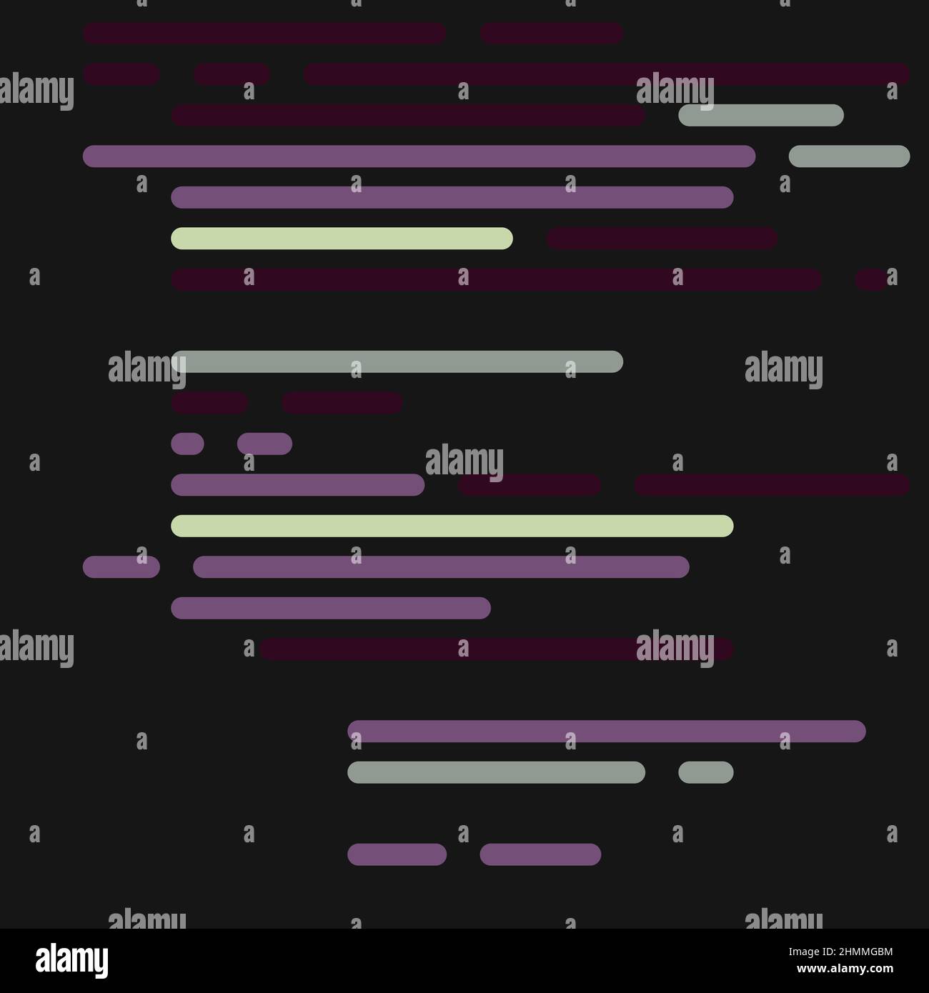 Cartoon coding simulated lines vector illustration Stock Vector Image ...