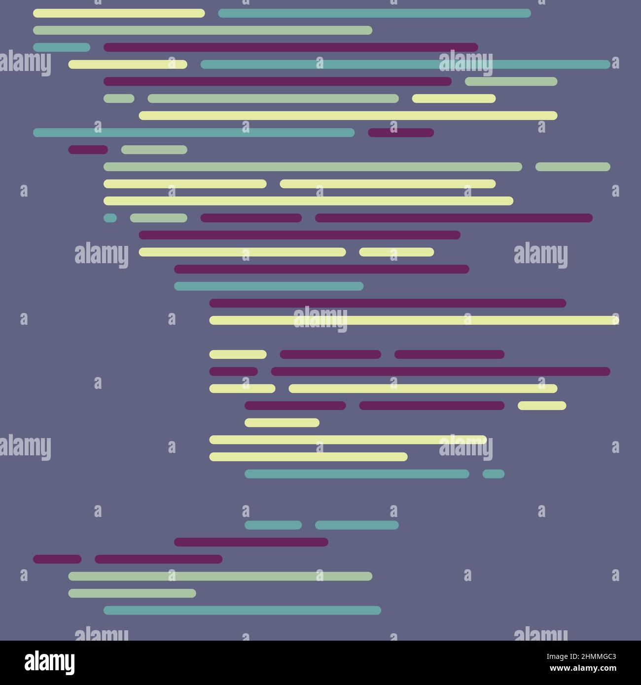 Cartoon coding simulated lines vector illustration Stock Vector Image ...