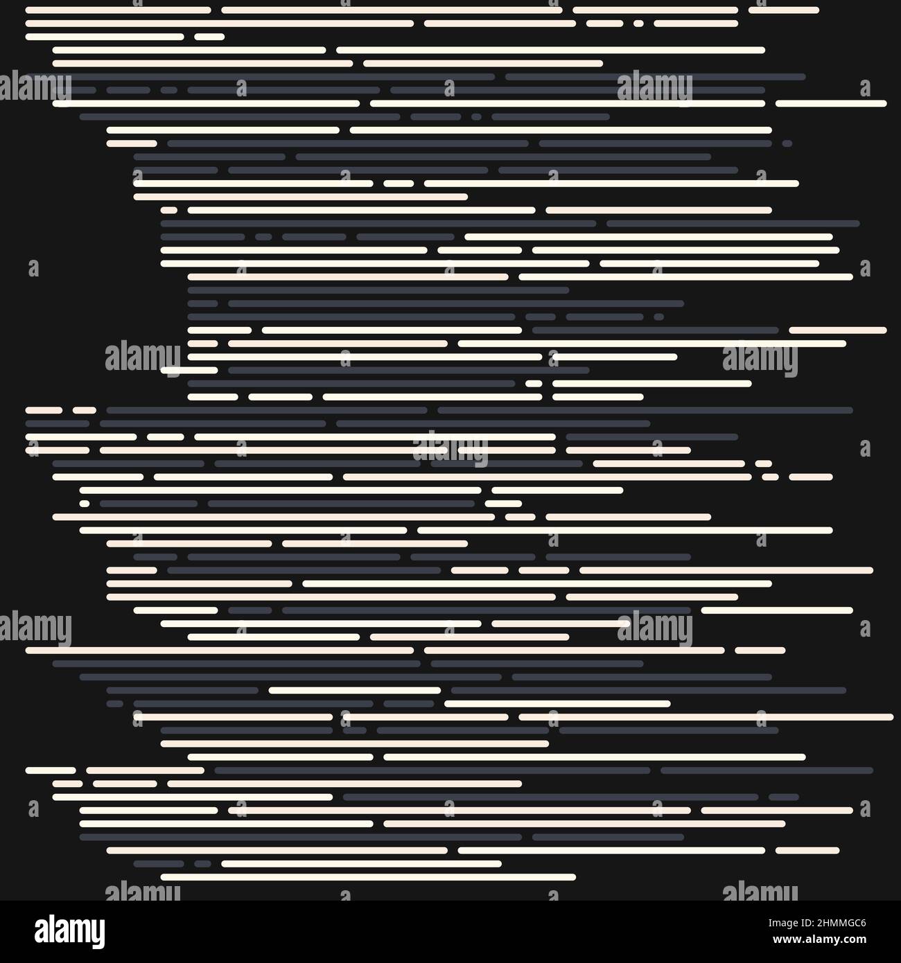 Cartoon coding simulated lines vector illustration Stock Vector Image ...