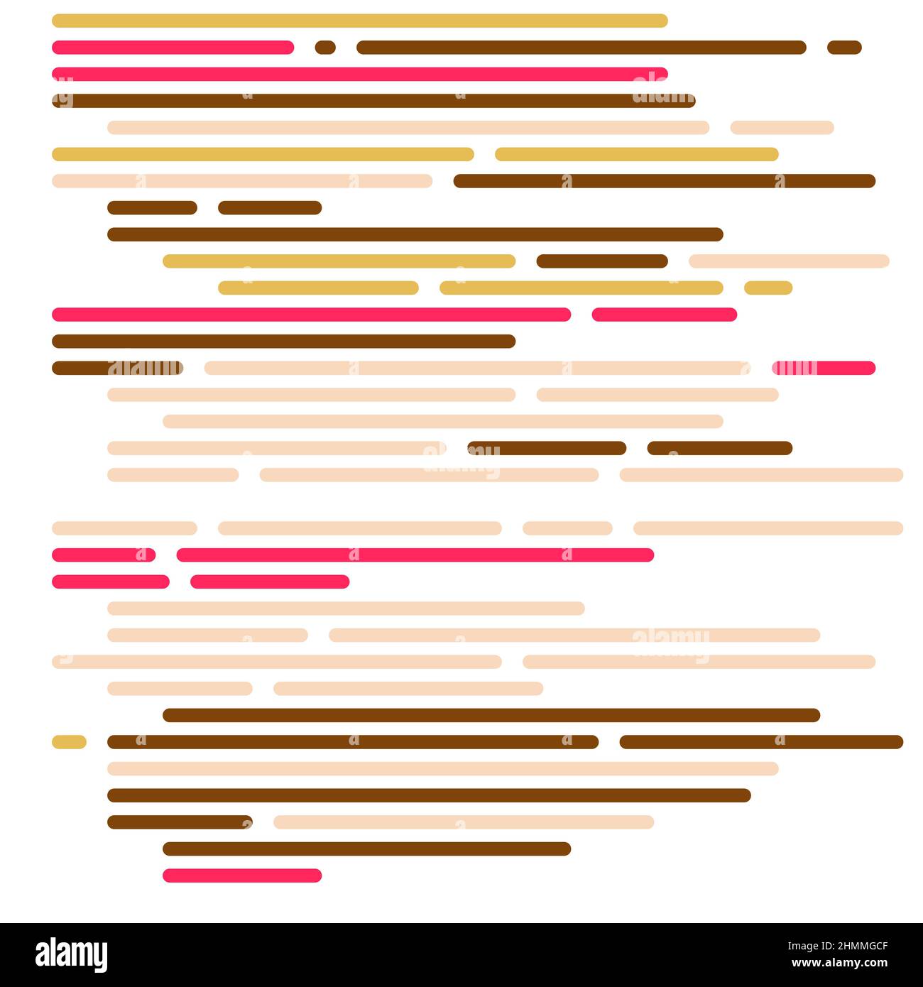 Cartoon coding simulated lines vector illustration Stock Vector Image ...