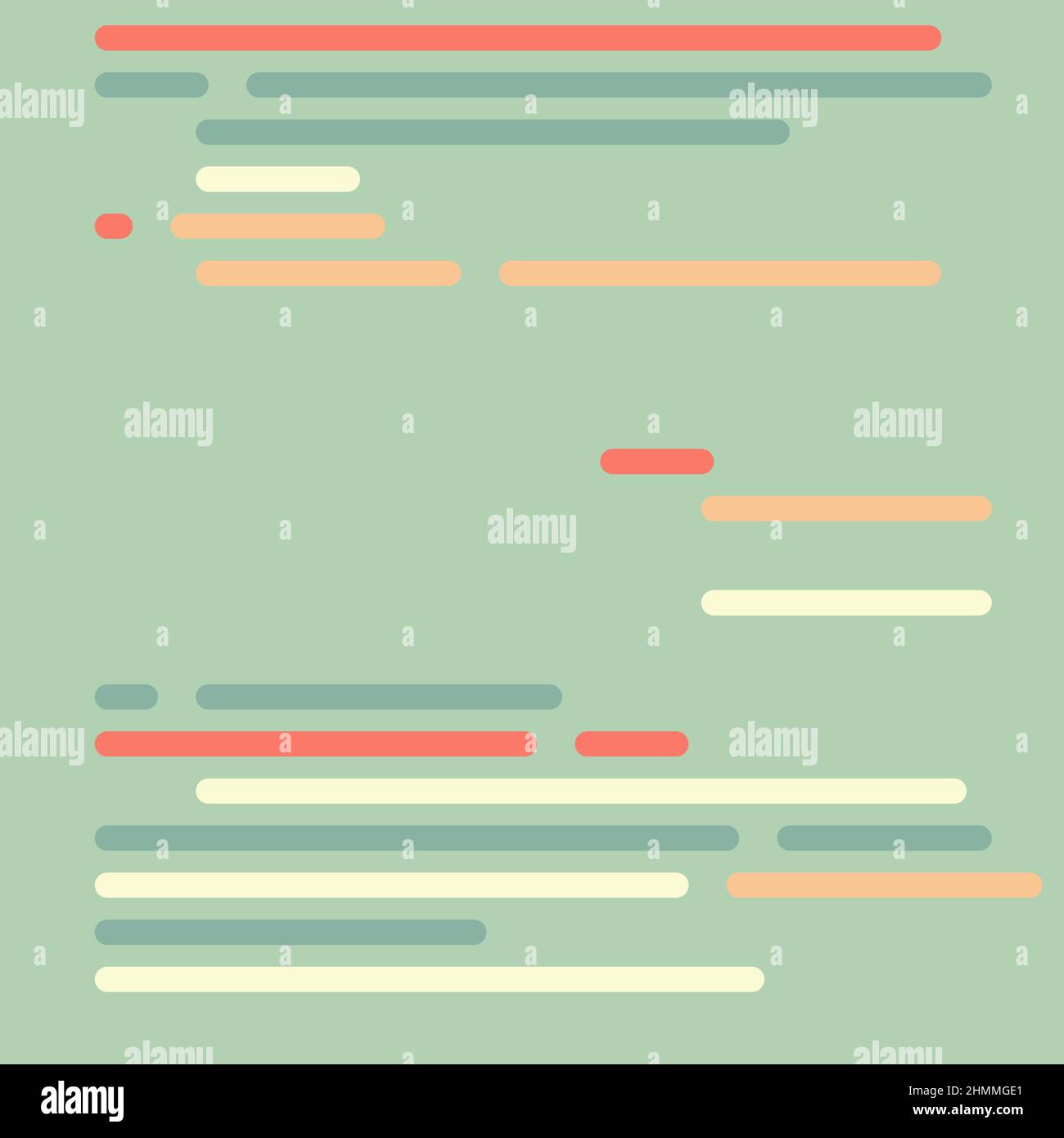 Cartoon coding simulated lines vector illustration Stock Vector Image ...