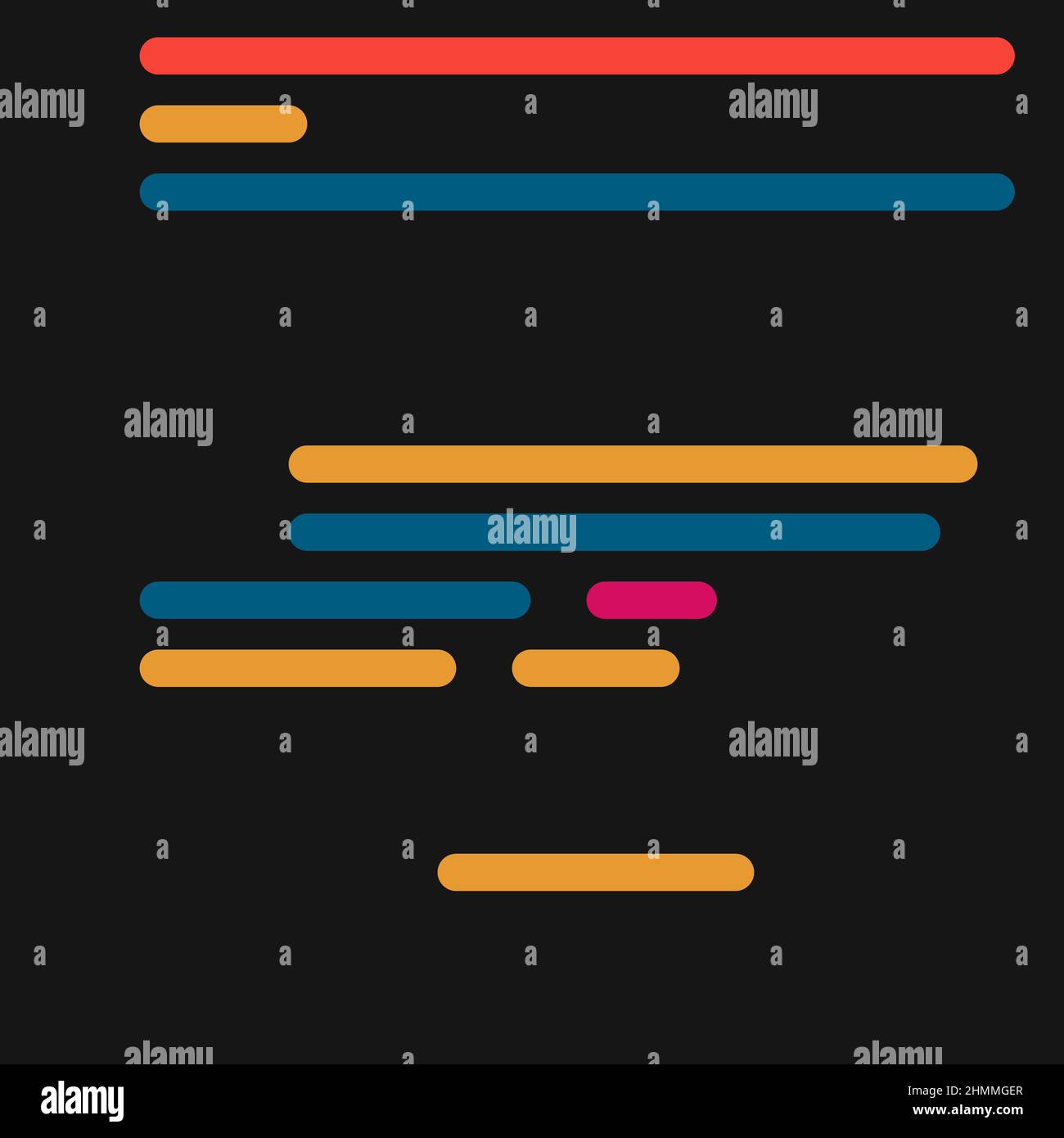 Cartoon coding simulated lines vector illustration Stock Vector Image ...
