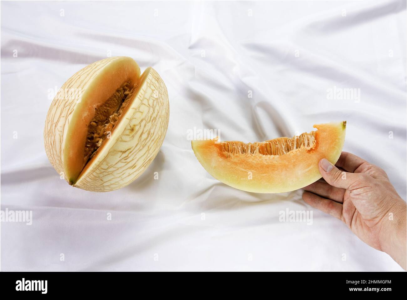 Branco melon hi-res stock photography and images - Alamy